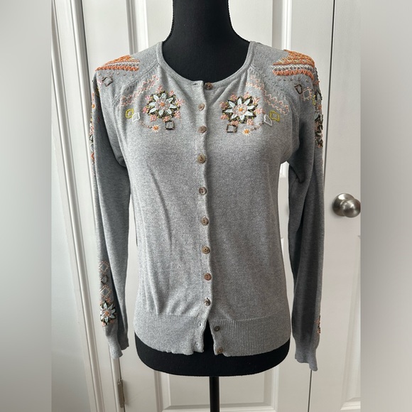 Sundance | Sweaters | Sundance Sequin Accent Button Cardigan Sweater ...